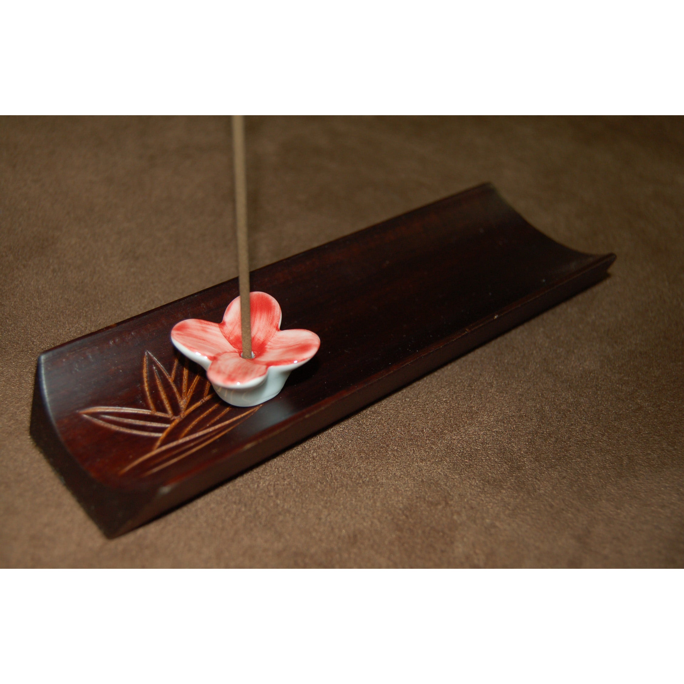 Incense Holder + Wooden Base Set – Hankook Tea